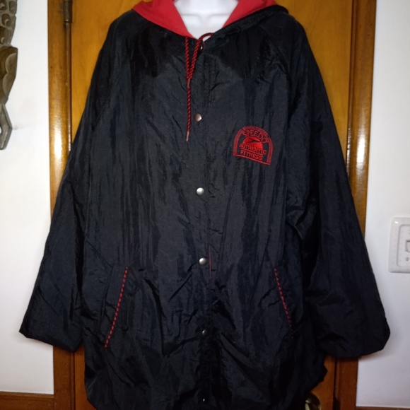 Speedo | Jackets & Coats | Speedo Windbreaker Hooded Reversible 3xl ...